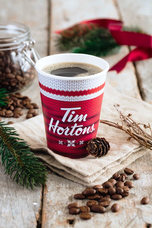 Tim Hortons: Holiday Menu and #WarmWishes Campaign