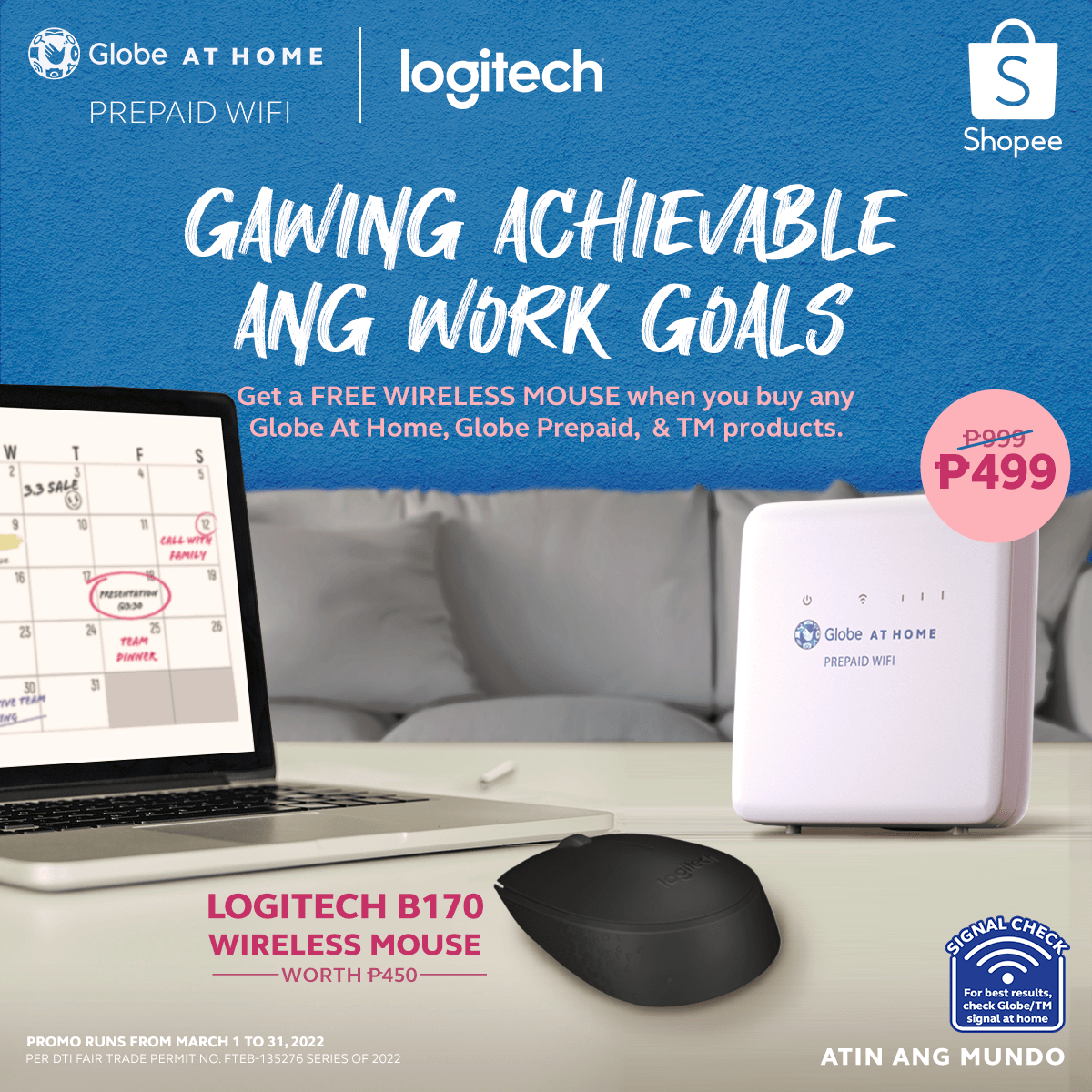 Navigate your Digital Life More Effectivelywith Globe At Home and Logitech