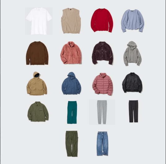 UNIQLO LifeWear FALL/WINTER 2022 - Today’s Classics